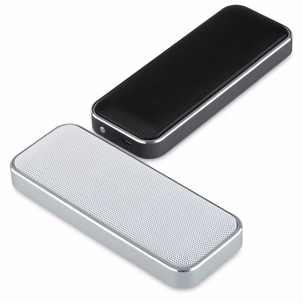 Altavoz estéreo de Metal ultrafino portátil inalámbrico Mini Altavoz ...