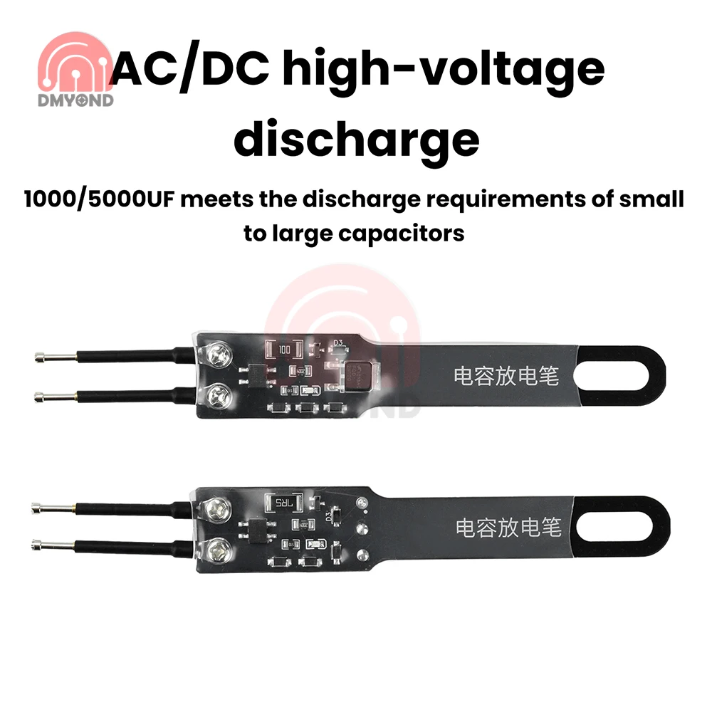 Professional 1000V Capacitor Discharge Pen for 1000UF/5000UF No Spark ...