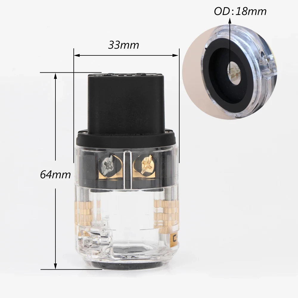 High-Quality-Power-Plug-Power-Connector-Gold-Plated-20A-C19-IEC-Female ...