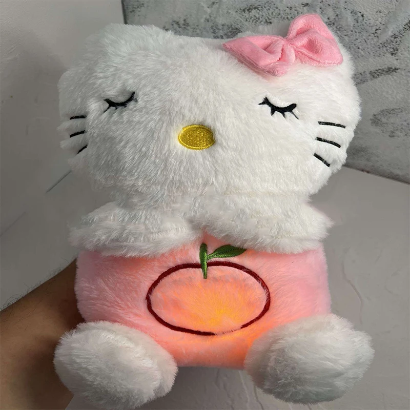 Breathing-Hello-kitty-Plush-Doll-Baby-Kids-Playmate-Soothing-Music-Baby ...