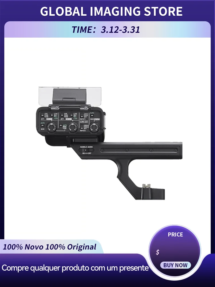 Sony-FX30 FX3 XLR Expansion Handle e Mixer, versão desmontada sem ...