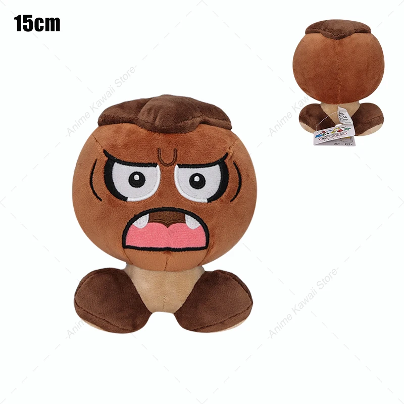 35 Styles Super Bros Plush Princess Peach Goomba Toad Koopa Fire Flower ...