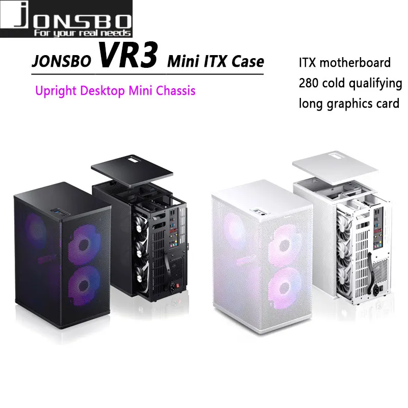 JONSBO VR3 Servidor Pequeno Armazenamento All In One Multimedia 4 Disco ...