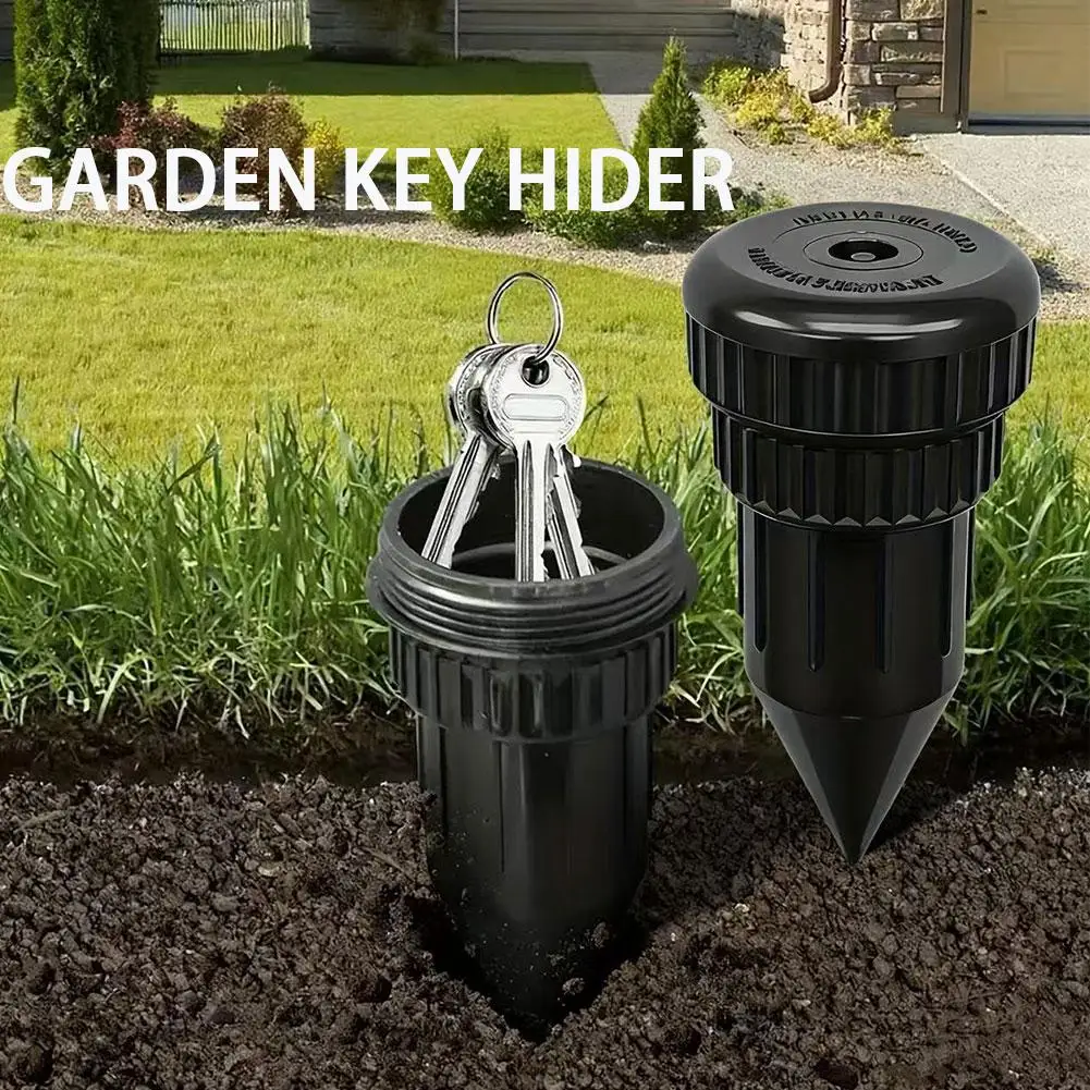 1pcs Garden Key Hider, Realistic Underground Watering Can Key Safe ...