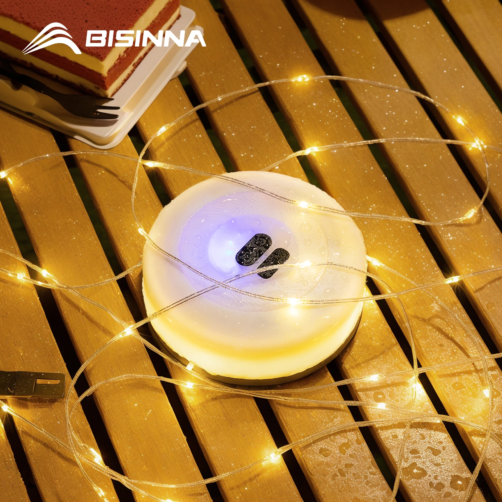 BISINNA-Camping-String-Light-USB-Charging-Lantern-1800mAh-IPX4 ...