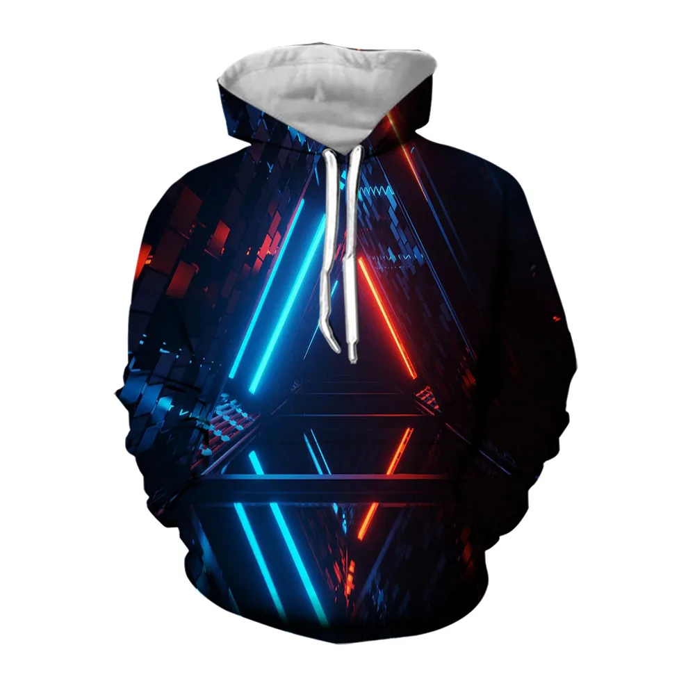 Jumeast 3D Cyberpunk Hoodies Y2k อนาคตเสื้อผ้าผู้ชาย Hooded Sweatshirt ...