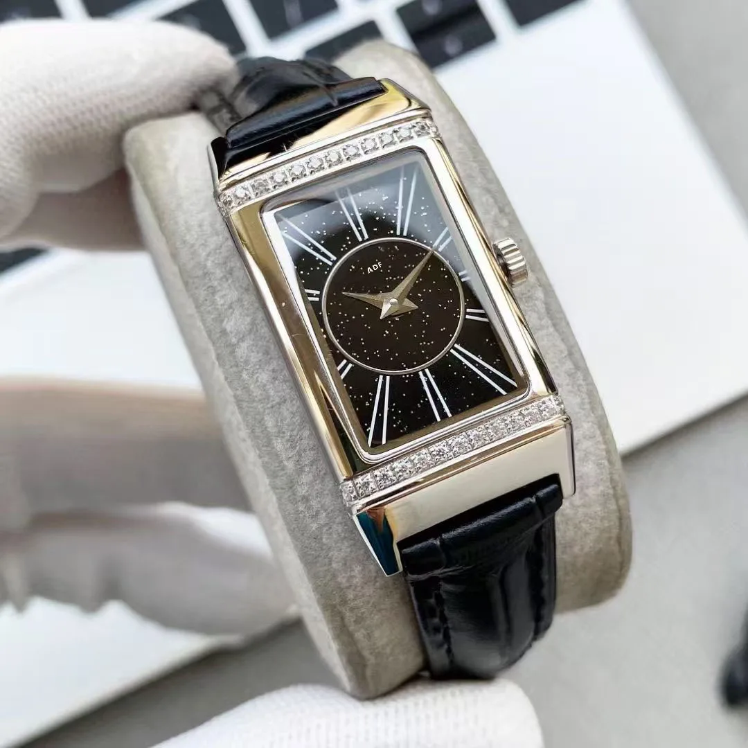 Good quality woman watch women jlc reverso one duetto duoface ultra ...