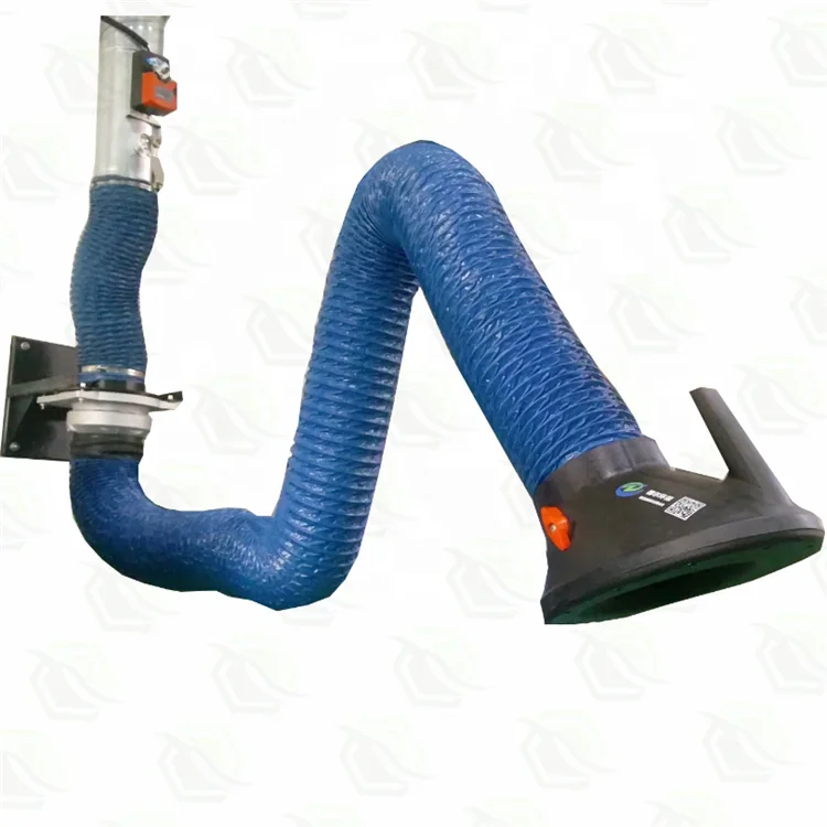 Wall-Mounted-Flexible-Smoke-Suction-Arm-Fxible-Fume-Extraction-Arm-Fume ...