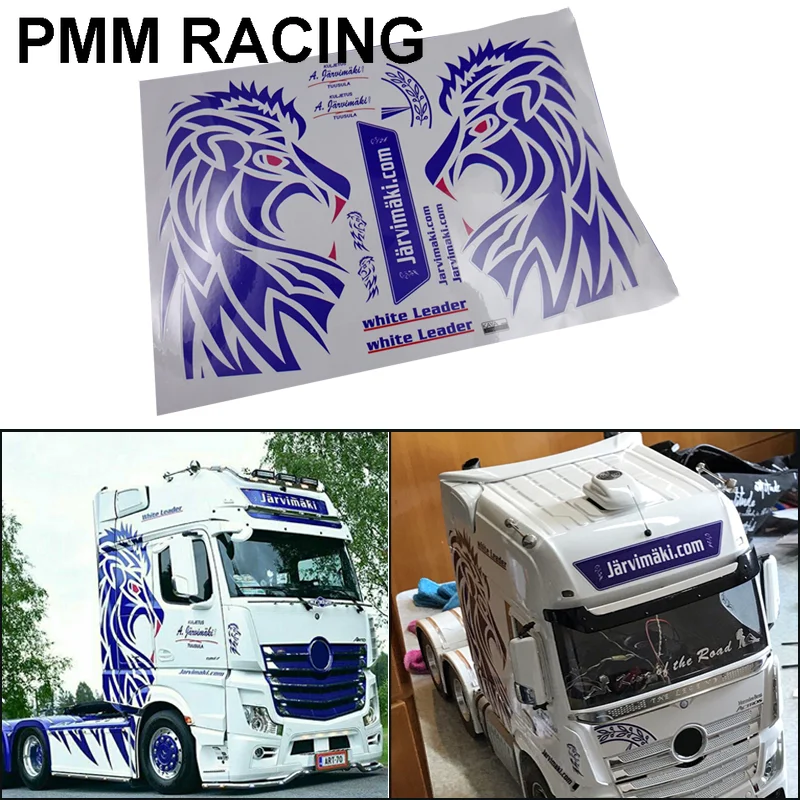 Stickers Trailer Truck Tamiya | Tamiya 1 14 Stickers Actros | Tamiya ...