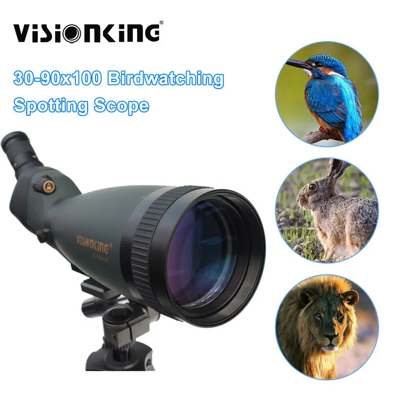Visionking 30-90x100 Powerful Spotting Scope Astronomical Sight Field ...