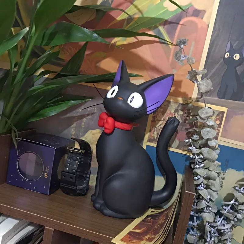 Miyazaki Kiki Witch Black Cat Money Can Money Saving Box Coin Box Money ...