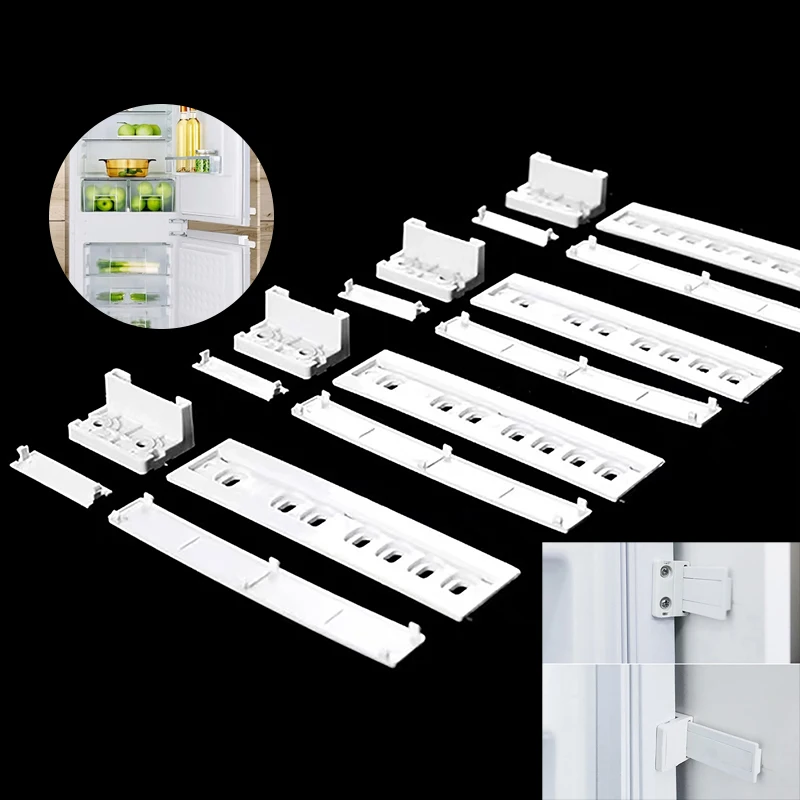 Integrated-Fridge-Door-Plastic-Mounting-Bracket-Fixing-Slide-Kit-For ...