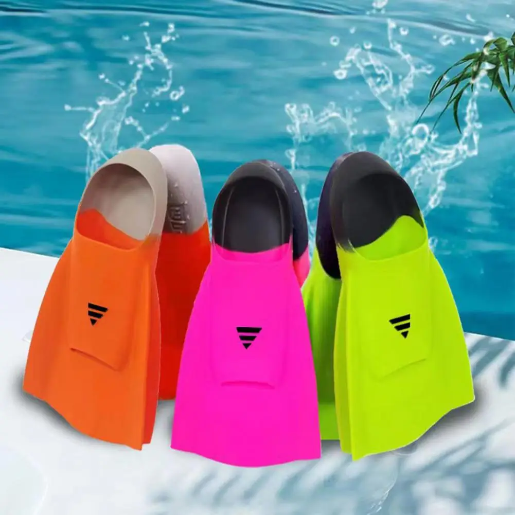 1-Pair-Silicone-Diving-Fins-Swimming-Training-Fins-Professional ...