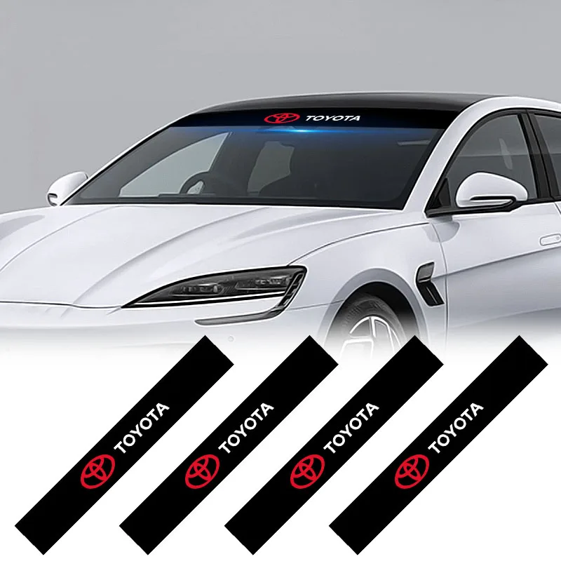 1Pcs Car Front Windshield 3D Sticker Front and Rear Decorative Decals ...