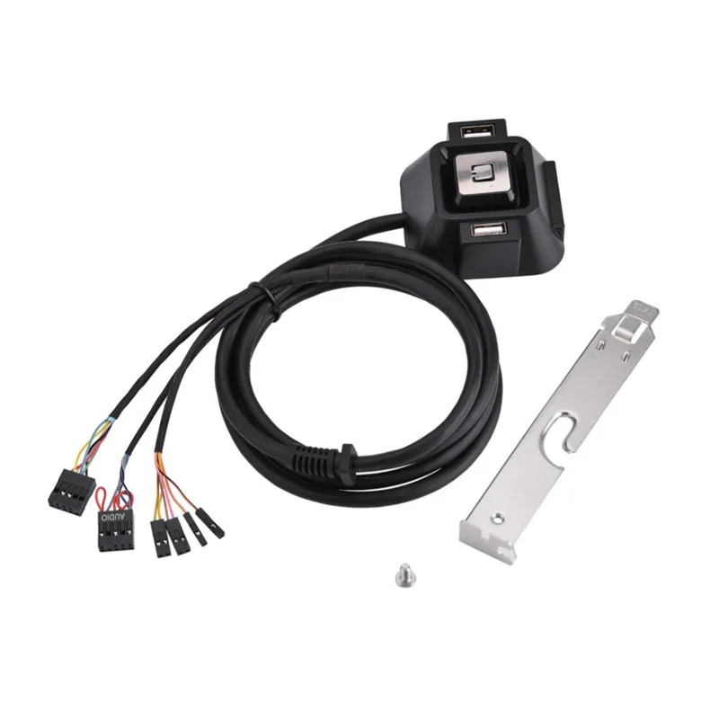 Hot-USB-2-0-Multifunction-Desktop-PC-Switch-With-Audio-Sound-Computer ...