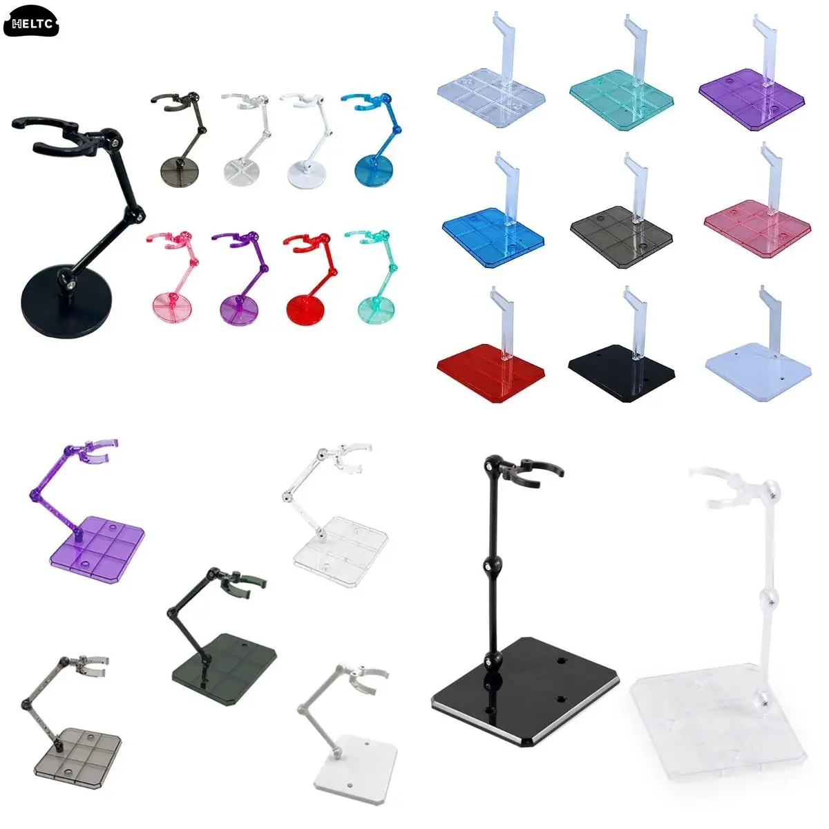 1Piece-Action-Figure-Stand-Transparent-Stand-Base-Anime-Figure-Pedestal ...
