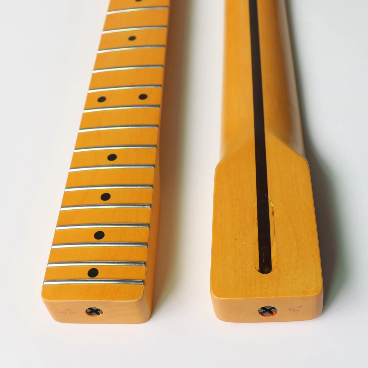 DIY-Nitro-Finished-One-Piece-Maple-TL-Guitar-Necks-In-Heel-Adjusted ...