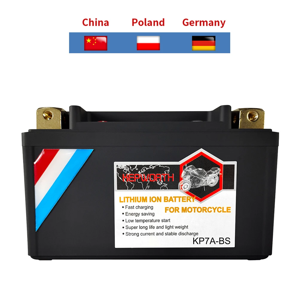 KP5L-BS 12V 3Ah CCA 180A Motorcycle LiFePO4 Battery Lithium, 50% OFF