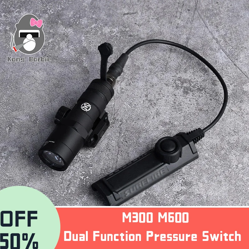 Surefir-Wadsn-Tactical-Dual-Function-Pressure-Switch-SF-plug-For-M300 ...
