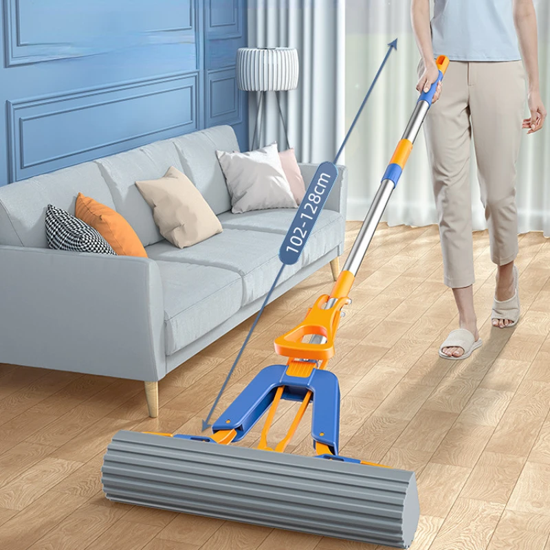 Sponge-Mop-Hand-Wash-Free-Folding-Sponge-Mop-Water-Absorption-Cleaning ...