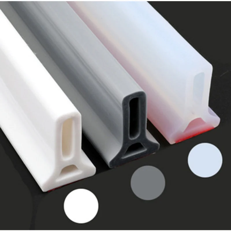 Silicone-Bathroom-Water-Stopper-Blocker-Bendable-Dam-Non-slip-Dry-and ...