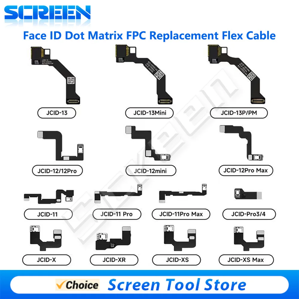 JCID-JC-Dot-Matrix-Cable-for-IPhone-X-13PM-Dot-Projector-Read-Write-Dot ...