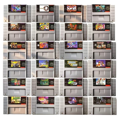 SFC/SNES Game Cartridge Card Castlevania Series for 16 Bit Video Game ...