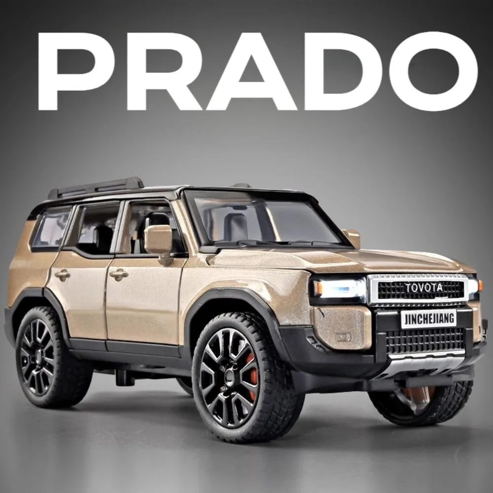 Scale 1:32 Prado Alphard Toy Car Model Alloy Diecast Doors Opened Light ...