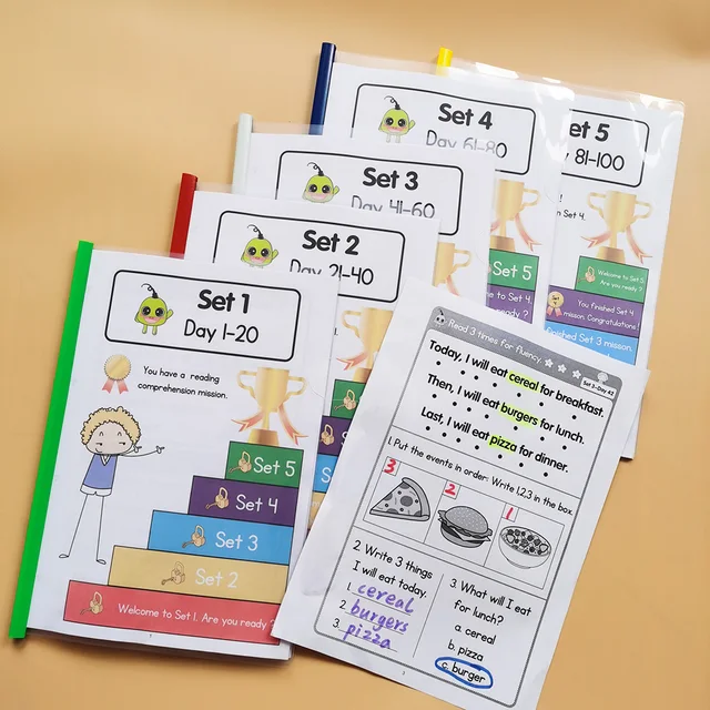 100 Days Reading Comprehension Practice – Play N Learn Shop