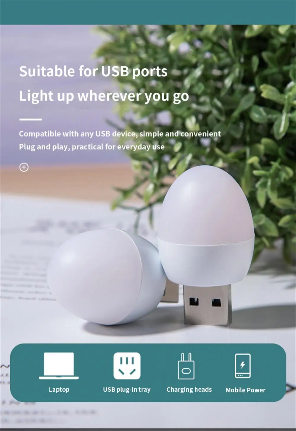 USB-Small-Night-Light-LED-Small-Night-Light-USB-Round-Light-Portable ...