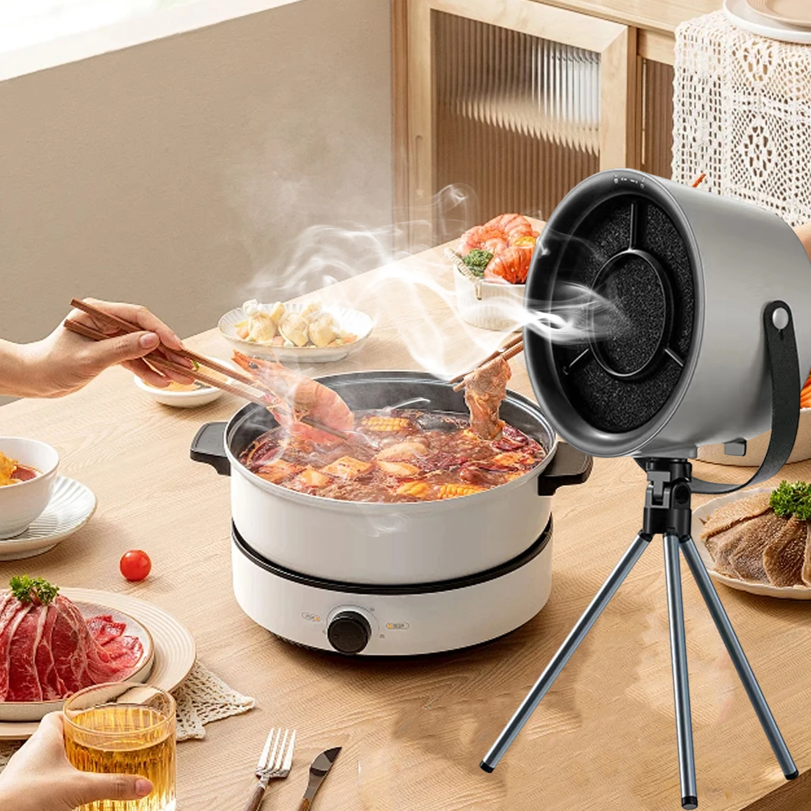 Countertop-Range-Hooded-Kitchen-Exhaust-Fan-with-Detachable-Tripod ...