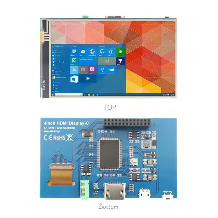 4-inch-LCD-HDMI-Touch-Screen-Display-TFT-LCD-Panel-Module-800-480-for ...