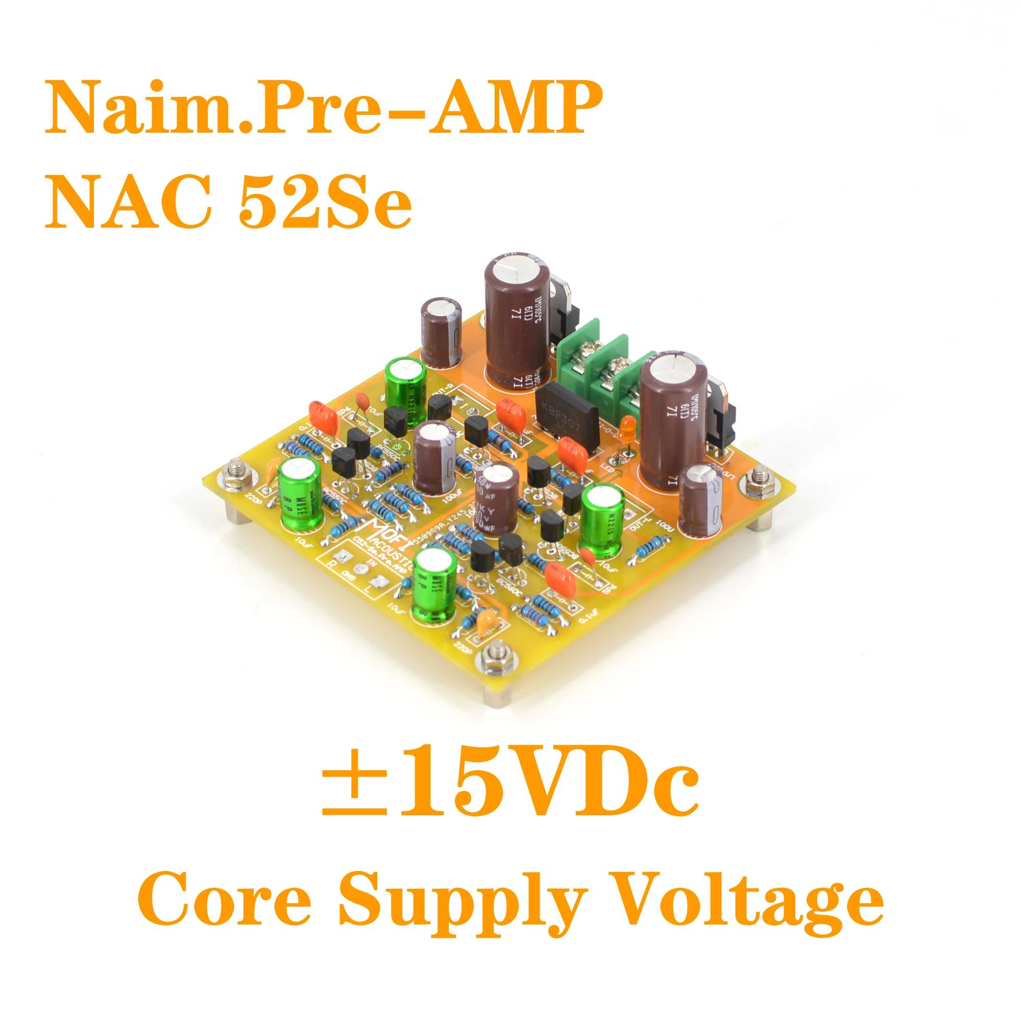 Naim-Circuit-NAC52Se-Fully-Discrete-Pre-Amplifier-DIY-Kit-Finished ...