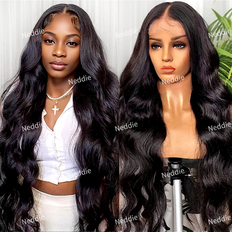 Lace-Frontal-Wig-13x6-Hd-100-Natural-Body-Wave-Human-Hair-Transparent ...