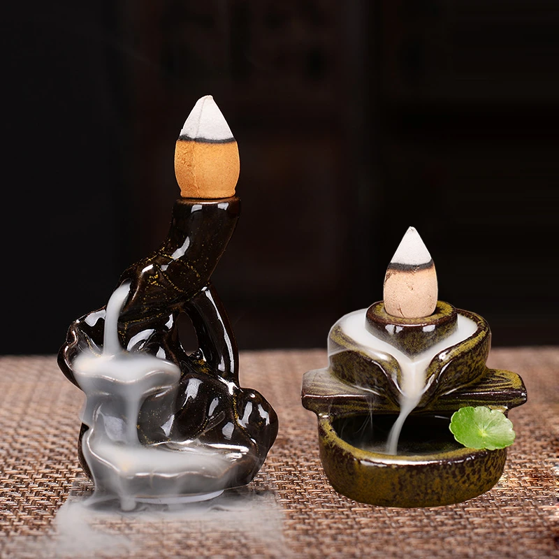 Backflow Incense Holder Burner | Backflow Incense Burner Zen | Incense ...