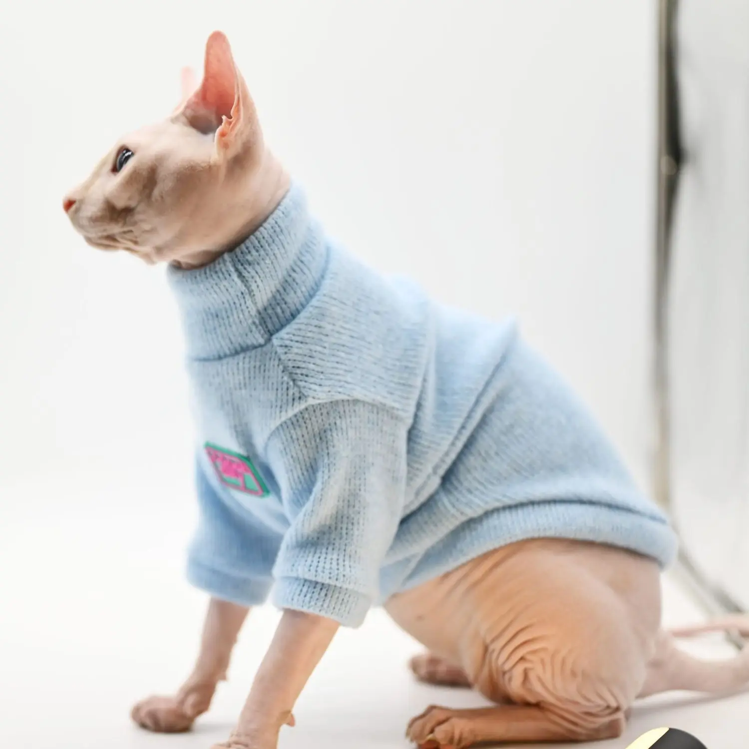 Cat-Clothes-for-Sphinx-Hairless-Warm-Winter-Soft-Cat-Clothes-Striped ...