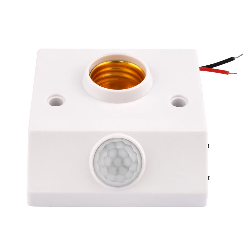 AC-110-220V-E27-Lamp-Bases-PIR-Infrared-Motion-Sensor-LED-Light-Lamp ...