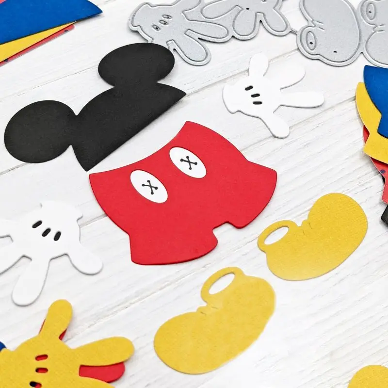 Mickey Mouse Body Parts Clipart For Kids