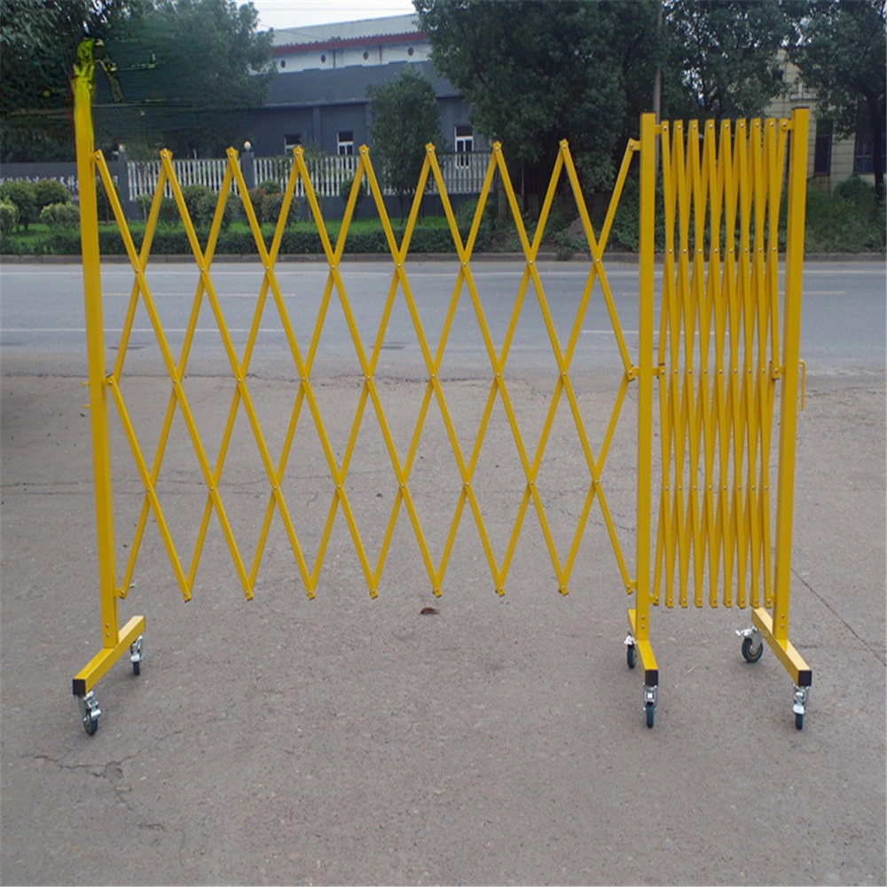 Temporary Fence SMONTER Expandable Barricade Gate, 129 Metal Safety ...