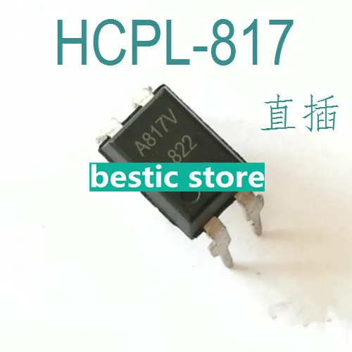 10PCS-DIP4-HCPL-817-optocoupler-silk-screen-A817V-in-line-DIP-4-optocoupler-import-quality ...