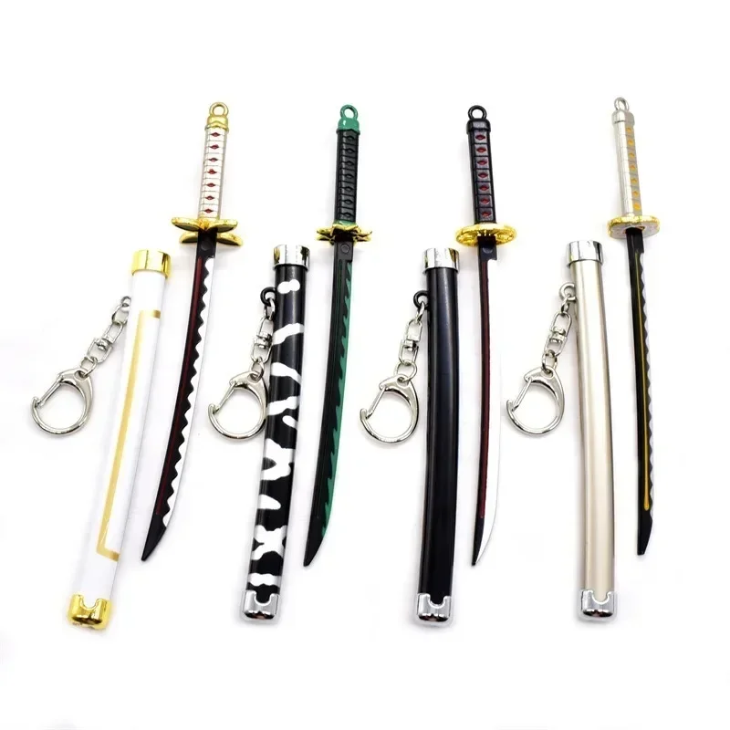 Demon-Slayer-Knife-Weapon-Real-Kochou-Shinobu-Nichirin-Blade-Keychain ...