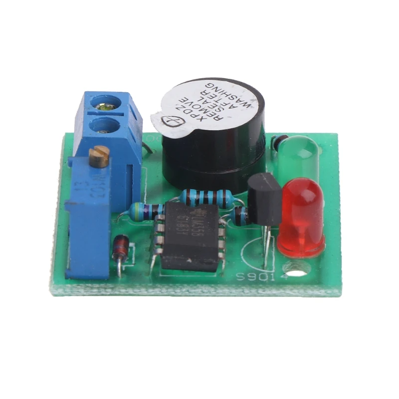 12V-On-Board-Battery-Low-Voltage-Alarm-Buzzer-Under-Voltage-For ...