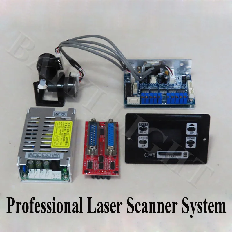 SD Card display 30K laser Galvo Galvanometer Based Optical Scanner From ...