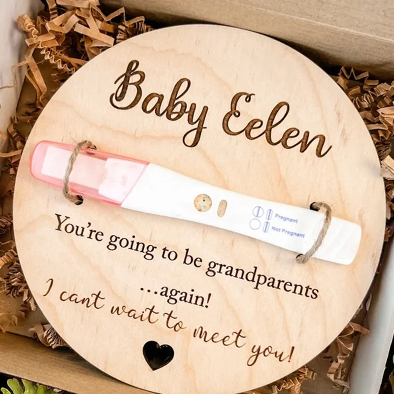 Personalized Pregnancy Announcement for Dad Custom Baby Reveal Sign ...
