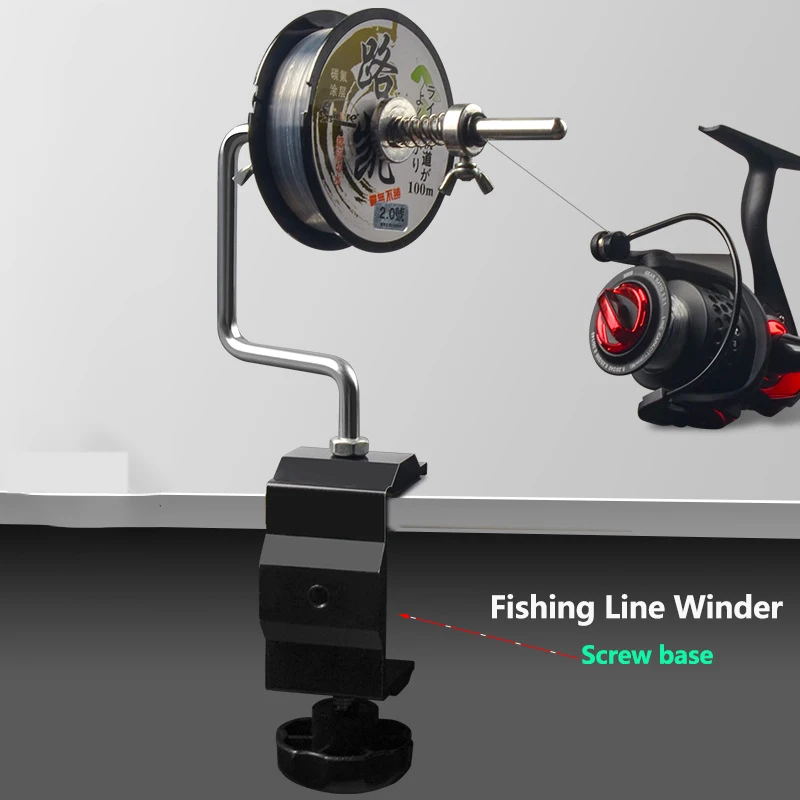 New Luya Fishing Line Winder with Screw Base Alloy Fishing Reel Line ...