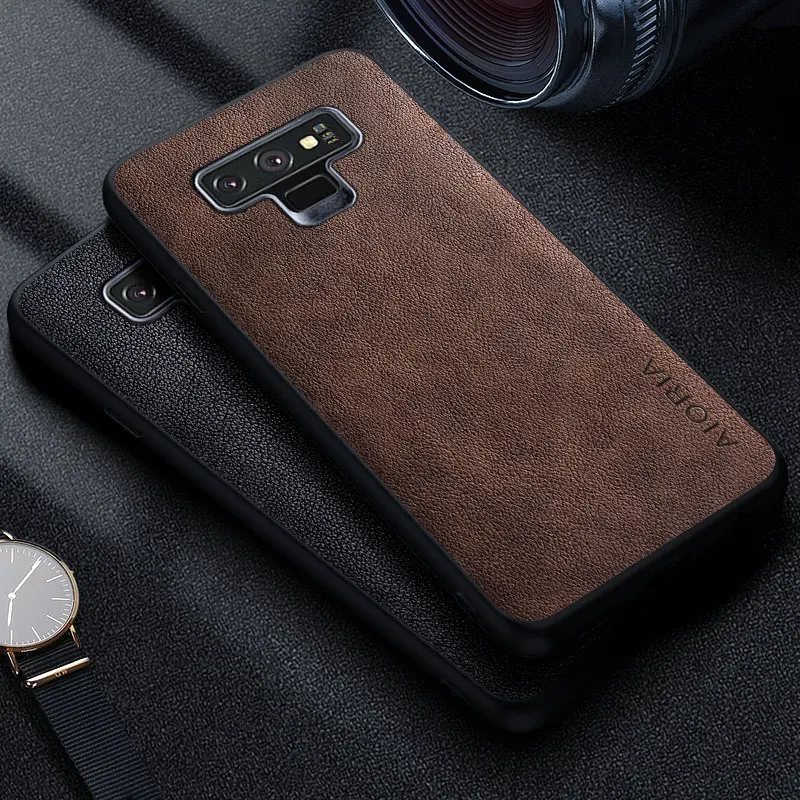Premium-Luxury-leather-Phone-Case-for-Samsung-Galaxy-Note-9-Retro ...