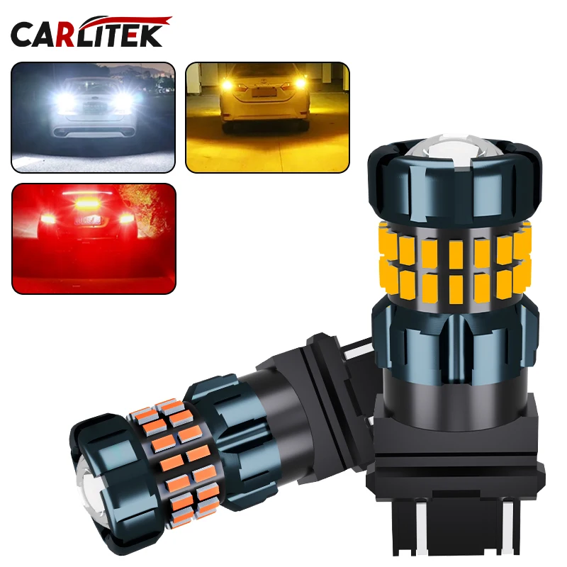 2PCS-7440-W21W-LED-Bulb-7443-W21-5W-T20-Canbus-No-Hyper-Flash-Amber ...