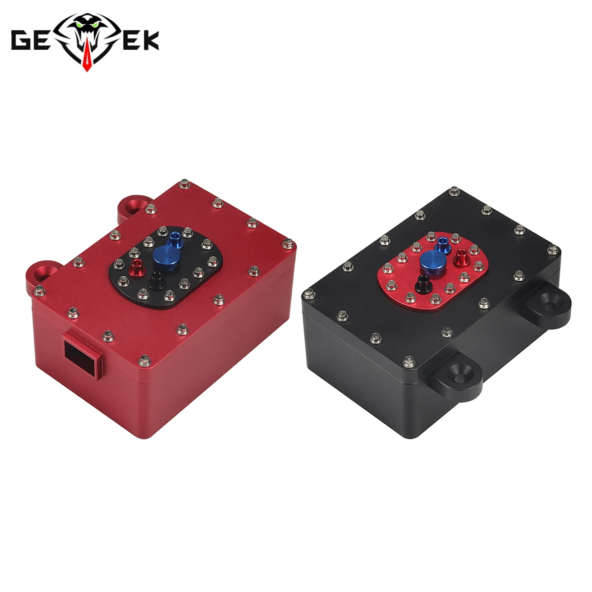Aluminum Alloy 1:10 Scale Fuel Cell Receiver Box for 1/8 1/10 RC Rigs Crawler Capra RR10 SCX10 ...