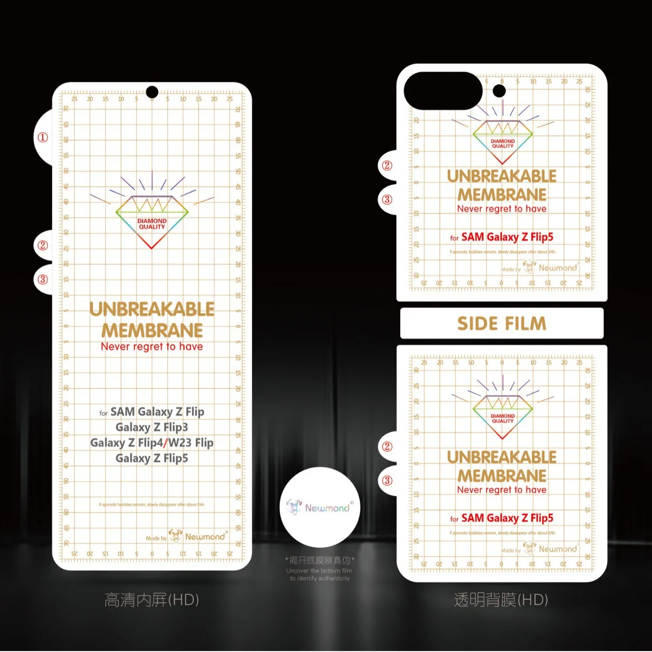 0-15mm-UNBreakable-Membrane-HD-Glossy-AG-Matte-Front-Back-Hydrogel-Film ...