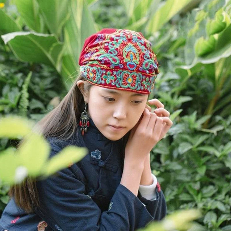 Chinese-Retro-Folk-Style-Ethnic-Vintage-Embroidery-Flowers-Travel ...
